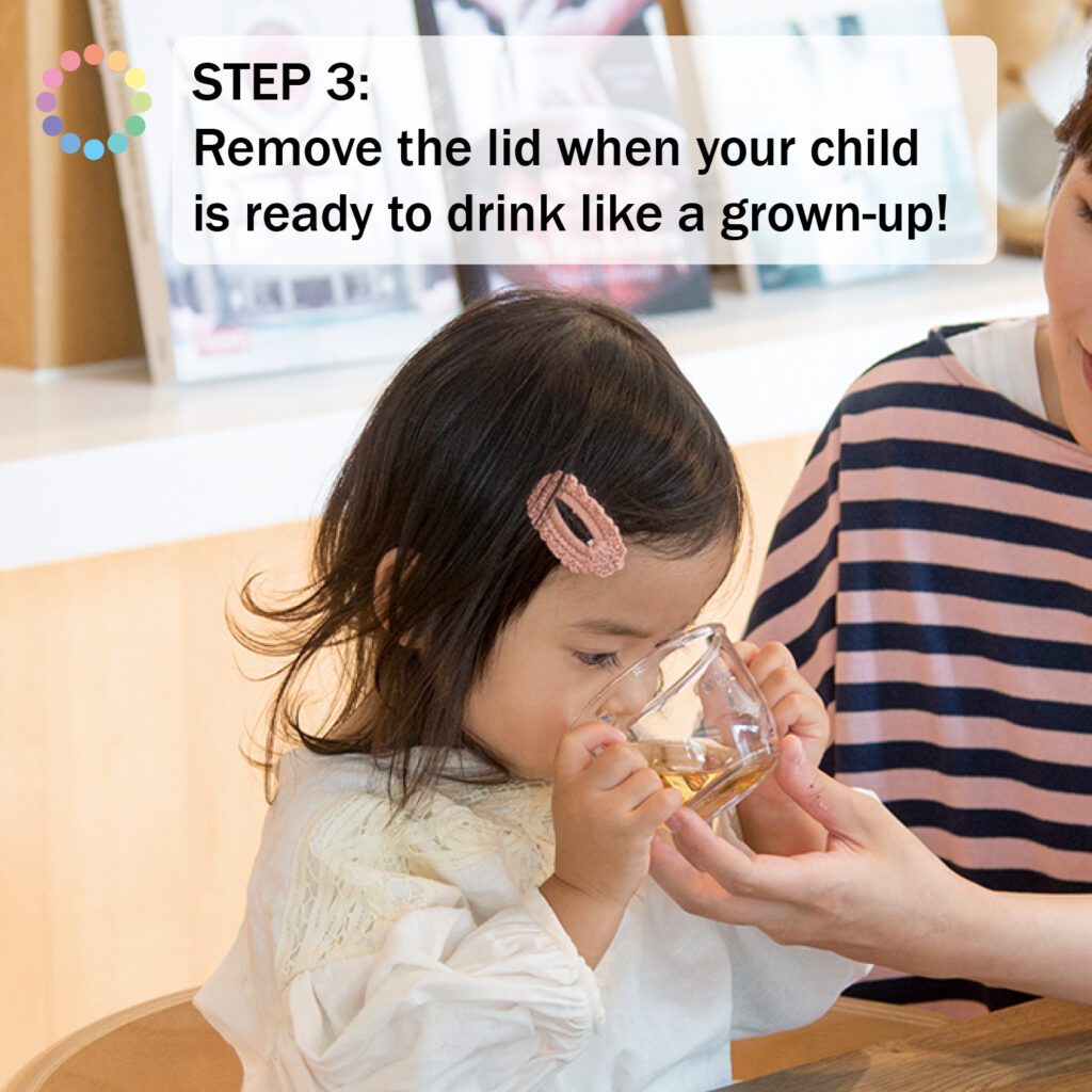 Push Flow Training Sippy Cup 5 oz Light Gray - Richell USA Inc.